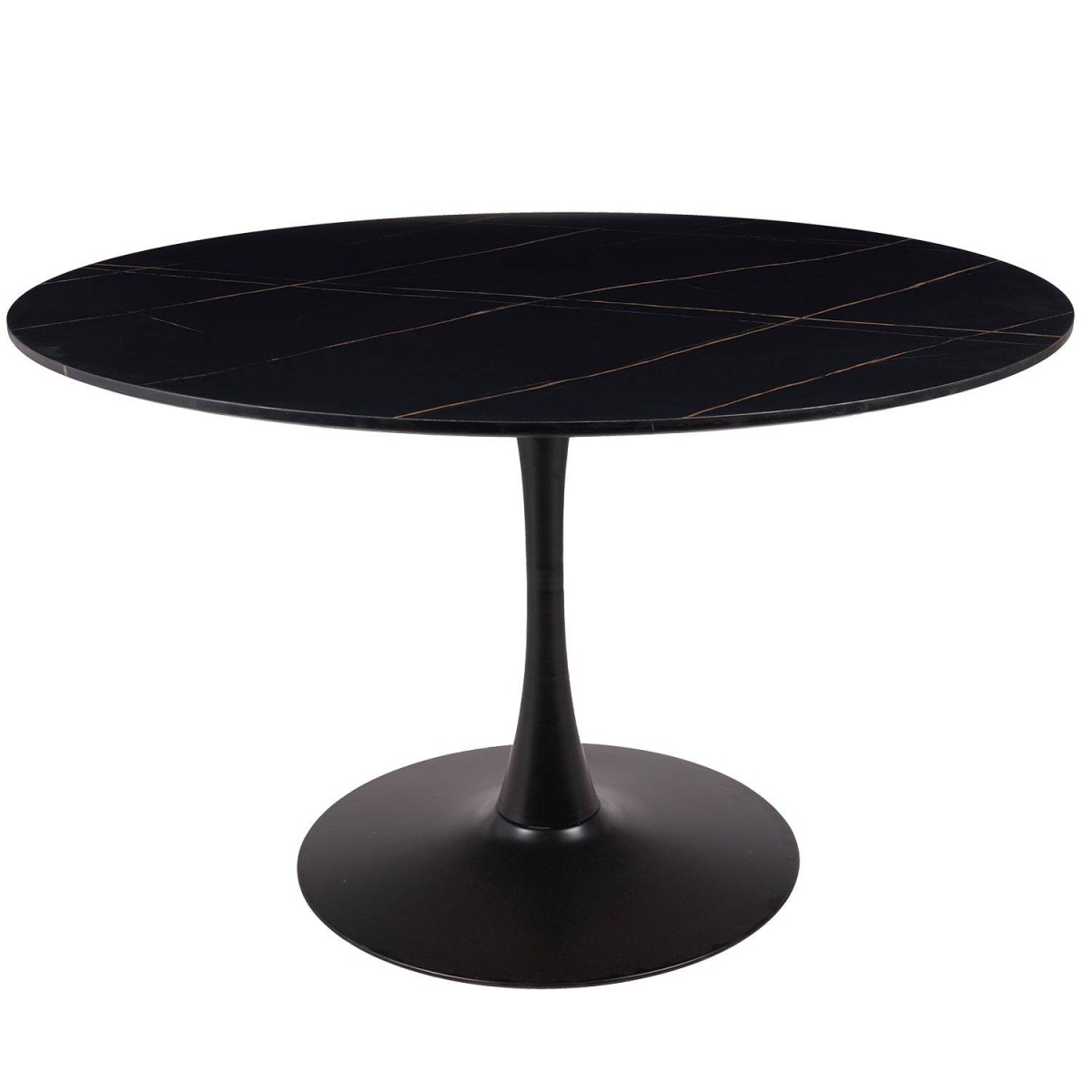 Mesa Ibiza redonda Ø120 CM mármol negro | Venta de Muebles Online